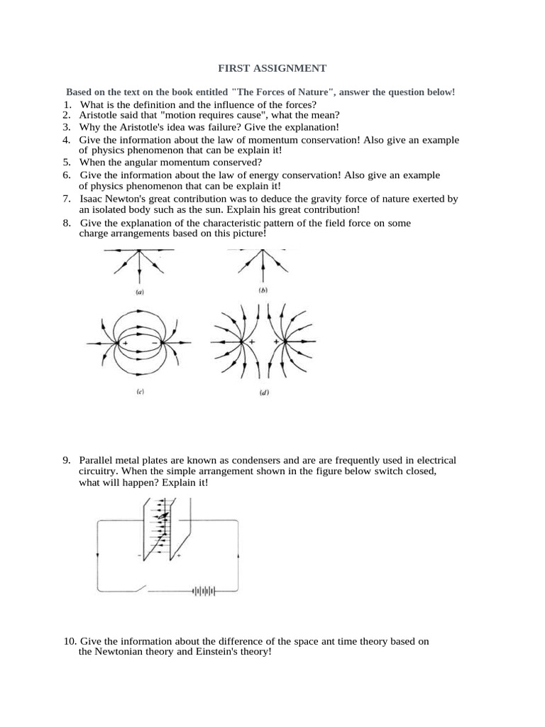 First Assignment | PDF