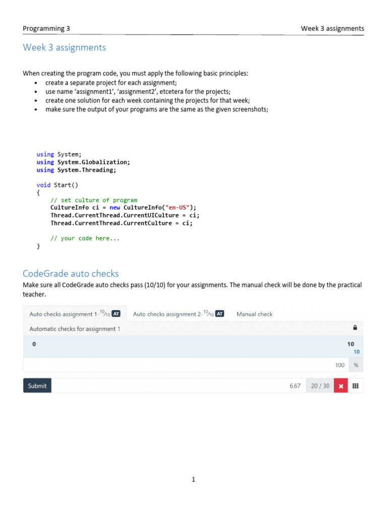 Assignments Programming3 Week3 Pdf Parameter Computer Programming Computers