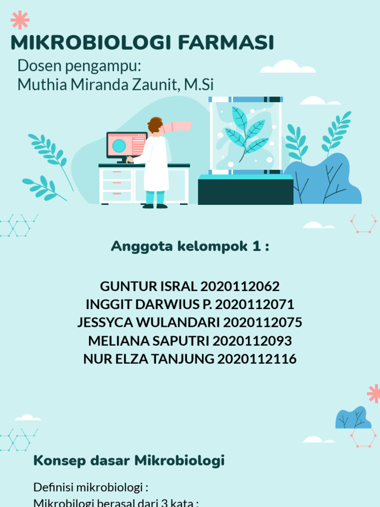 Kelompok 1 Mikrobiologi | PDF