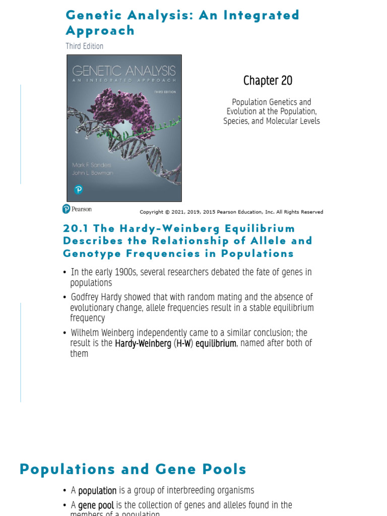 8 Population Genetics | PDF