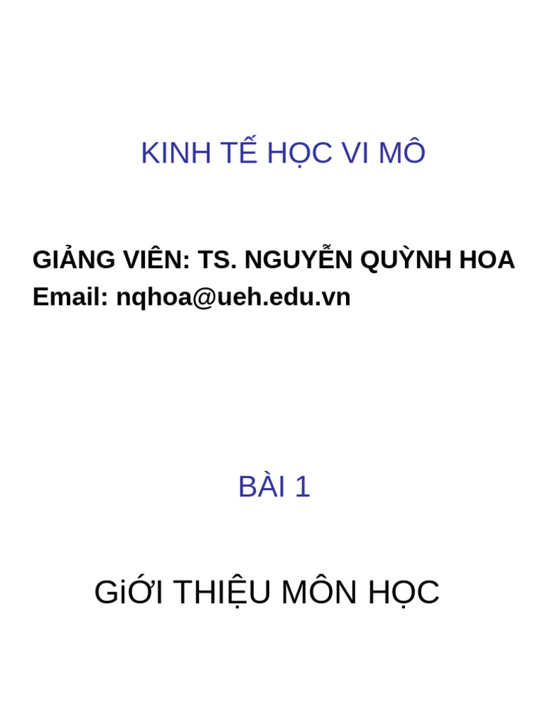 LMS Bai 01-Gioi Thieu Mon Hoc | PDF