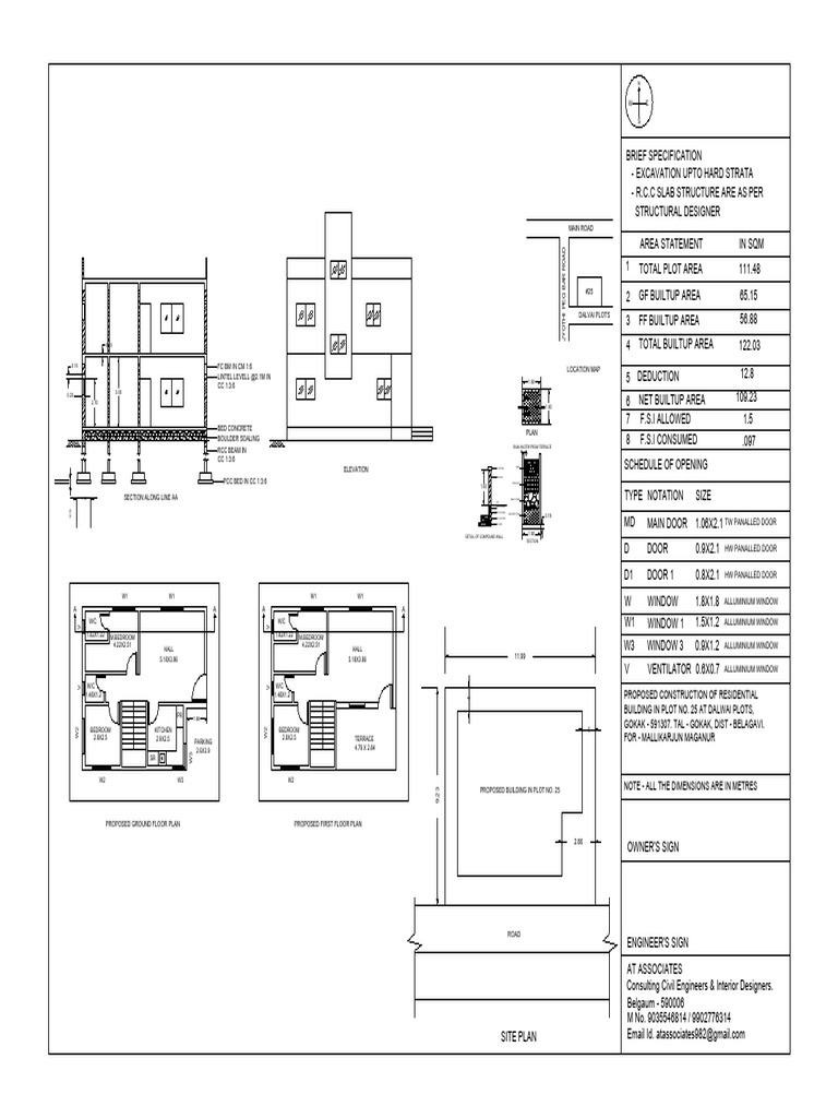 Gokak Permission Drawing-Model | PDF