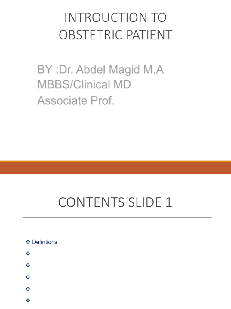 Introduction To Obs | PDF