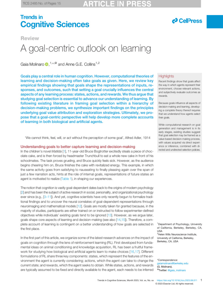 MolinaroCollins TICS 2023 | PDF