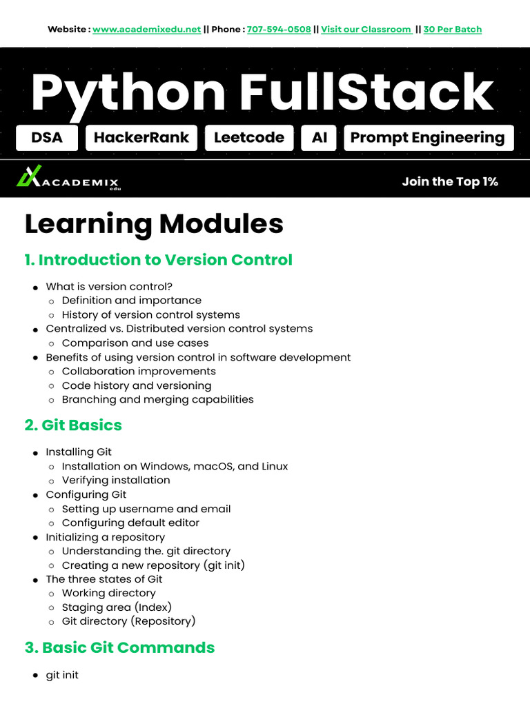 Python Full Stack | PDF