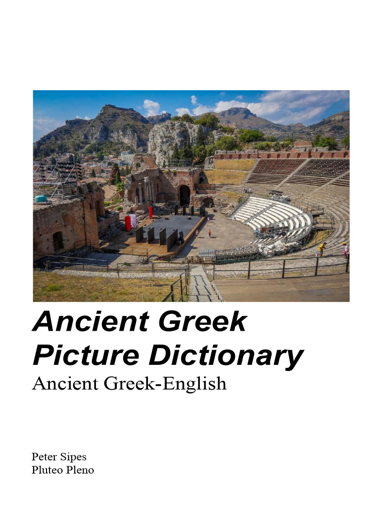 Toaz - Info Ancient Greek Picture Dictionary PR | PDF | Symposium ...