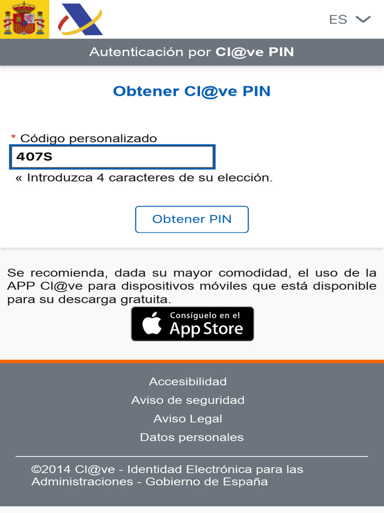 Obtener Cl@Ve PIN | PDF
