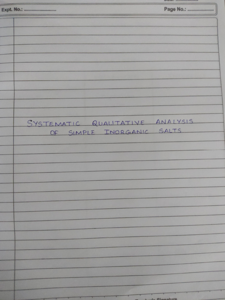 Chem 11 - Exp. | PDF