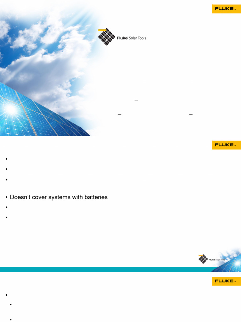 IEC 62446-1 PV System Testing Guide | PDF | Solar Panel | Science ...