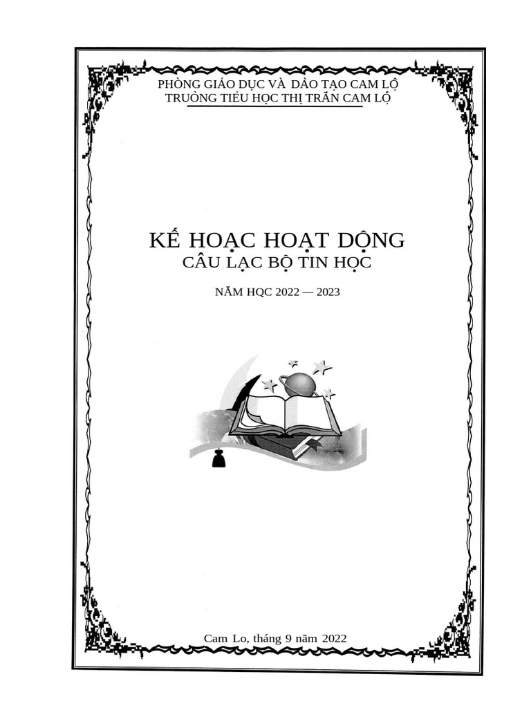 Kh Hd Cau Lac Bo Tin Hoc 22-23-71e24 | PDF