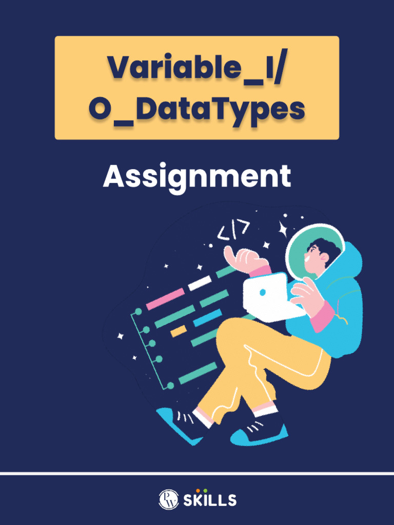 Variable IO DataTypes Ques | PDF