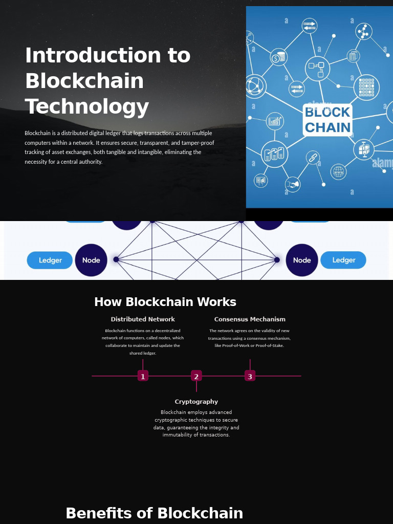 Introduction To Blockchain Technology | PDF