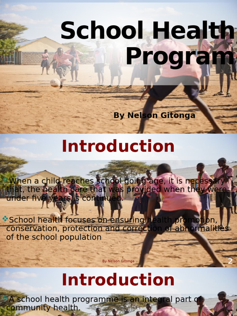 School Health Program | PDF