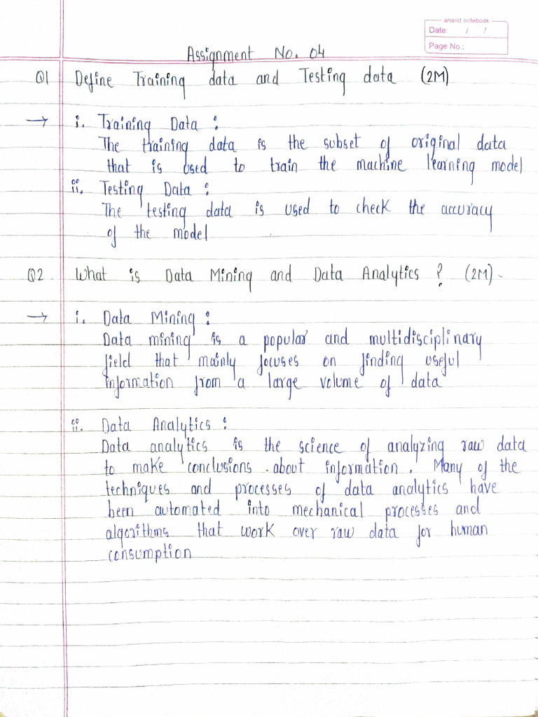 FAM 4th Assignment | PDF