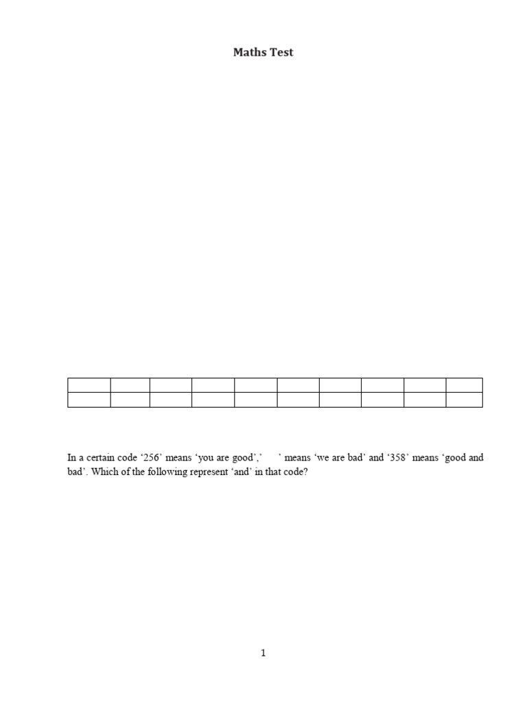 Logical Reasoning Test Paper With Solution - 1459410 - 2024 - 09 - 08 ...