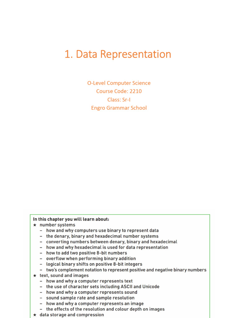 Data Representation | PDF | Decimal | Ip Address
