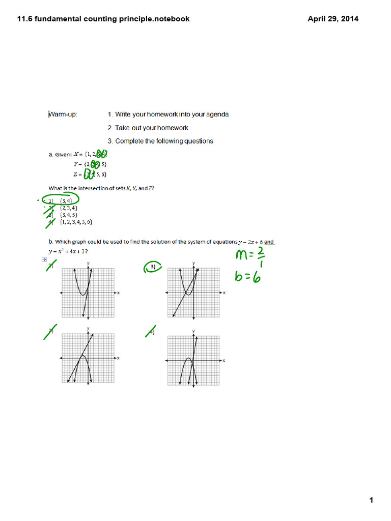 Statistics Fundamental - Counting - Principle | PDF
