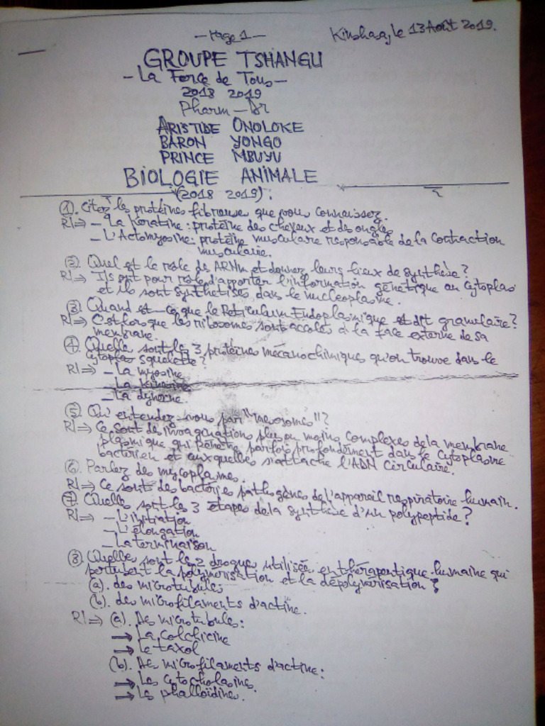 Bio-An Gpe Tshangu | PDF