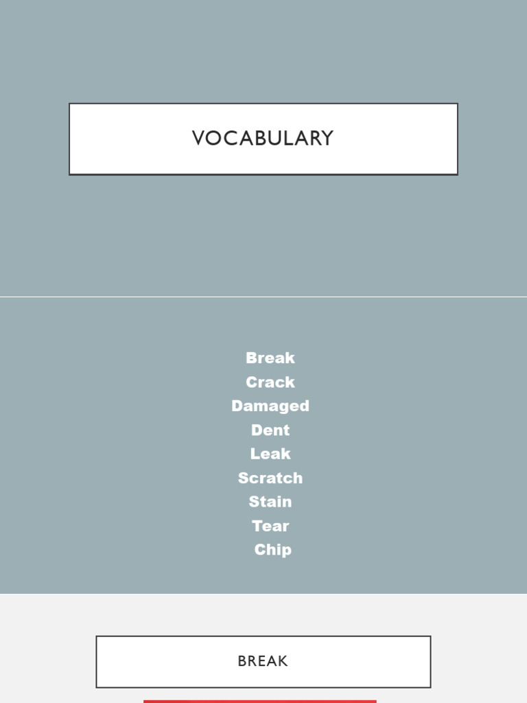 Vocab | PDF