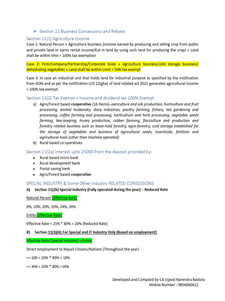 Section 11 Summary | PDF