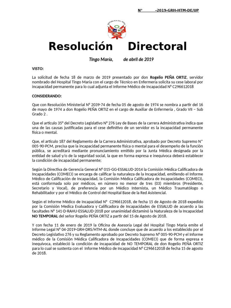 R.D. Rogelio Peña | PDF