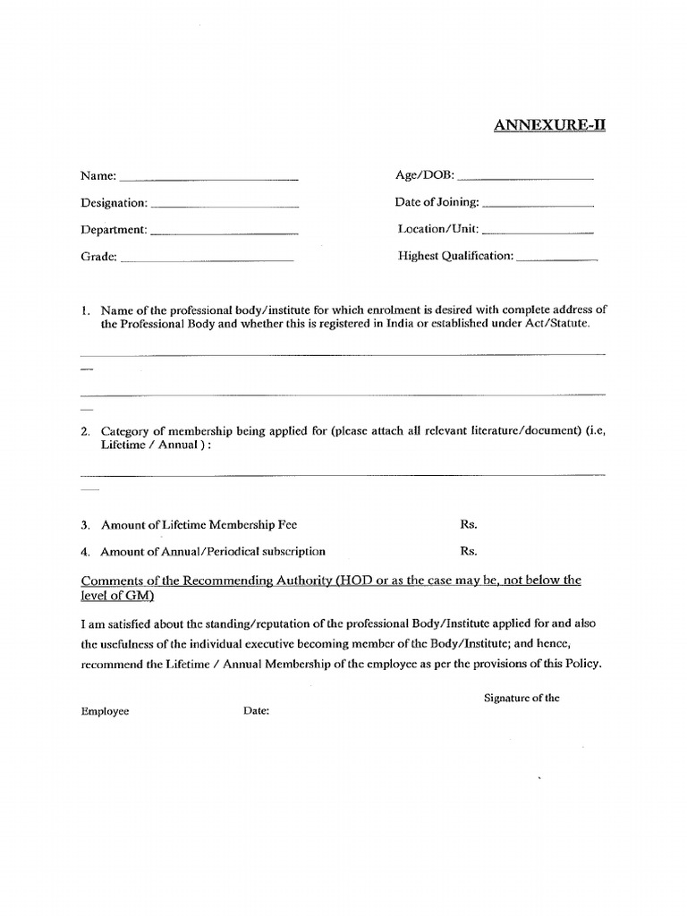 Annexure - 7 | PDF