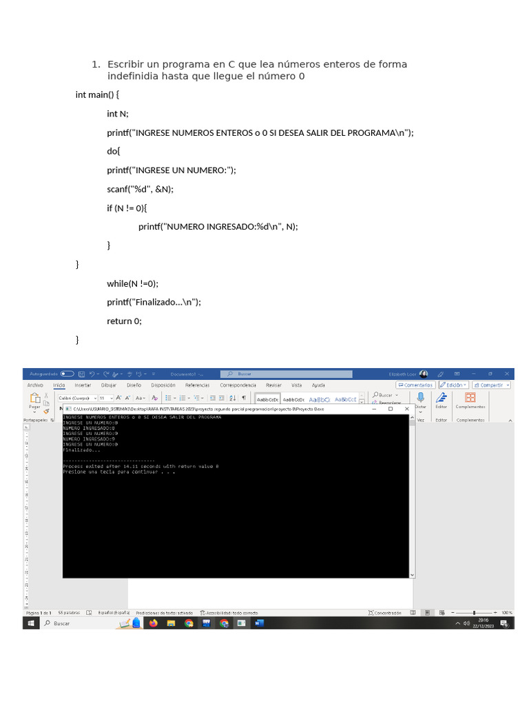 6 ejercicios con do - while | PDF
