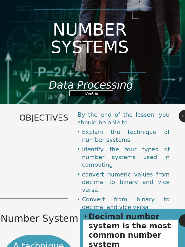 Data Processing - NUMBER SYSTEMS | PDF | Byte | Encodings
