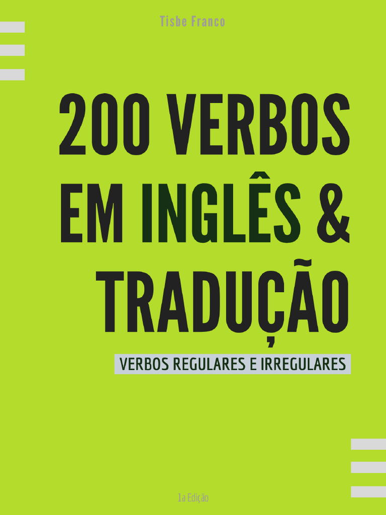 200 Verbos Em Ingles Tfi Pdf