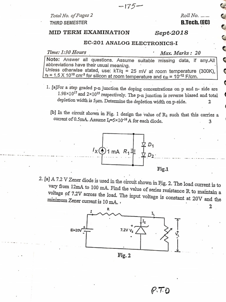 A Short Notes of Analog | PDF