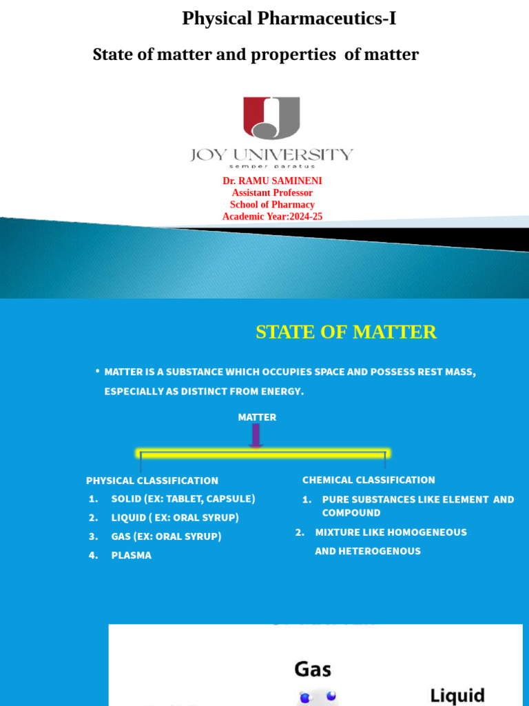 Unit-2- States of Matter | PDF
