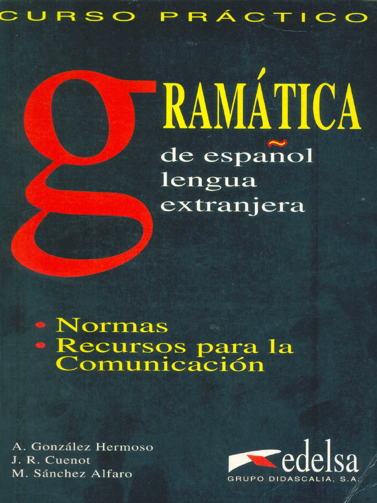 Gramática de Espanol Lengua Extranjera | PDF