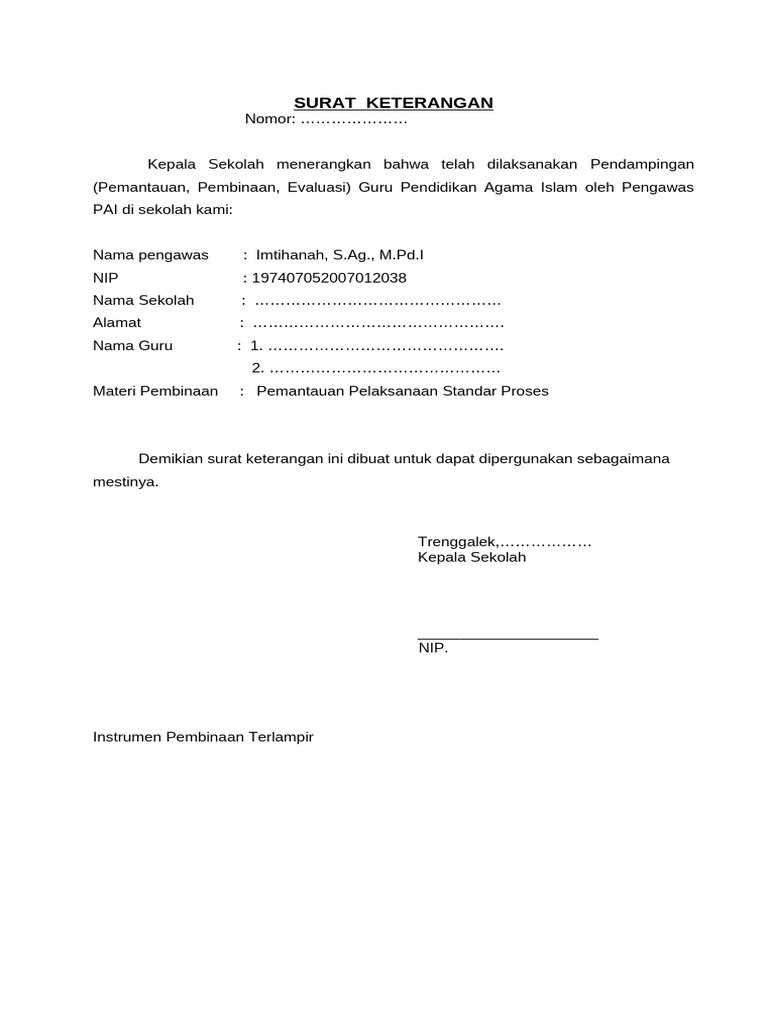 Instr Standar Prose | PDF