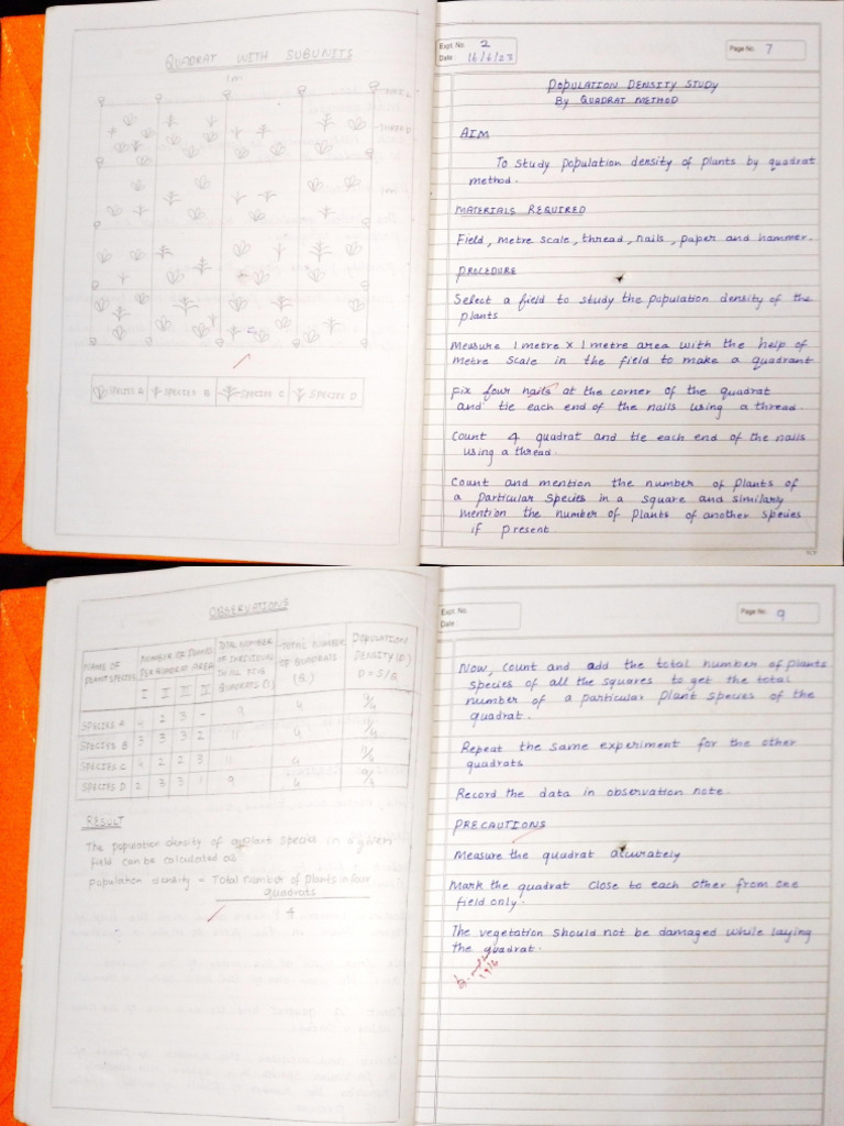 G12 - Bio Record - Expt - 2 | PDF