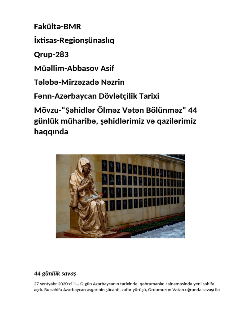 AZ Tarixi | PDF
