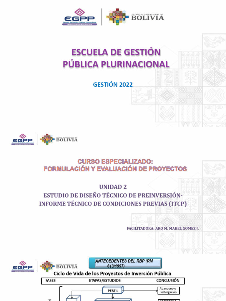 Unidad 2 Inf TC - Ce Formula Proyectos | PDF