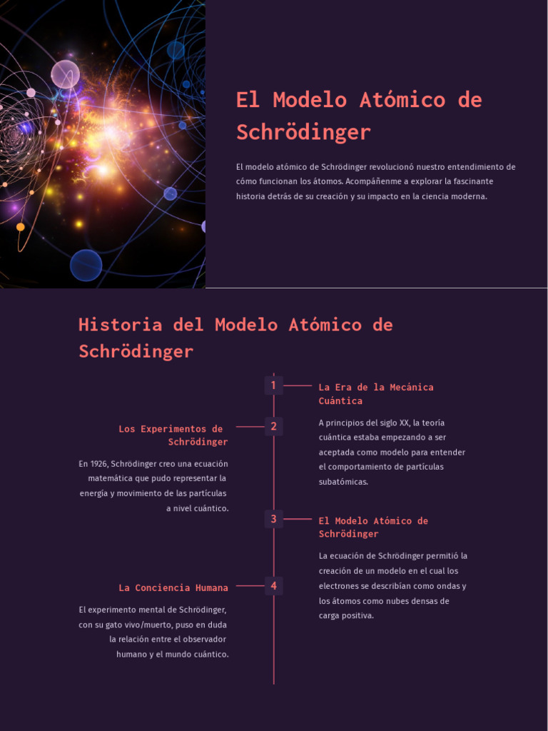 Modelo de Schrodinger | PDF
