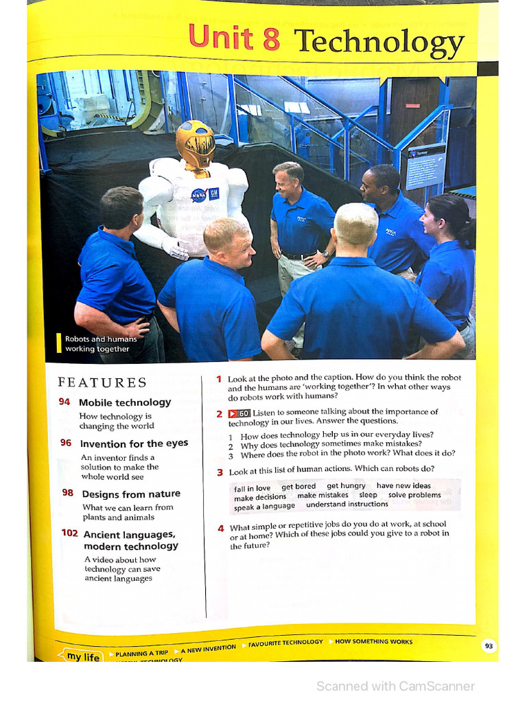 Unit 8 Technology | PDF