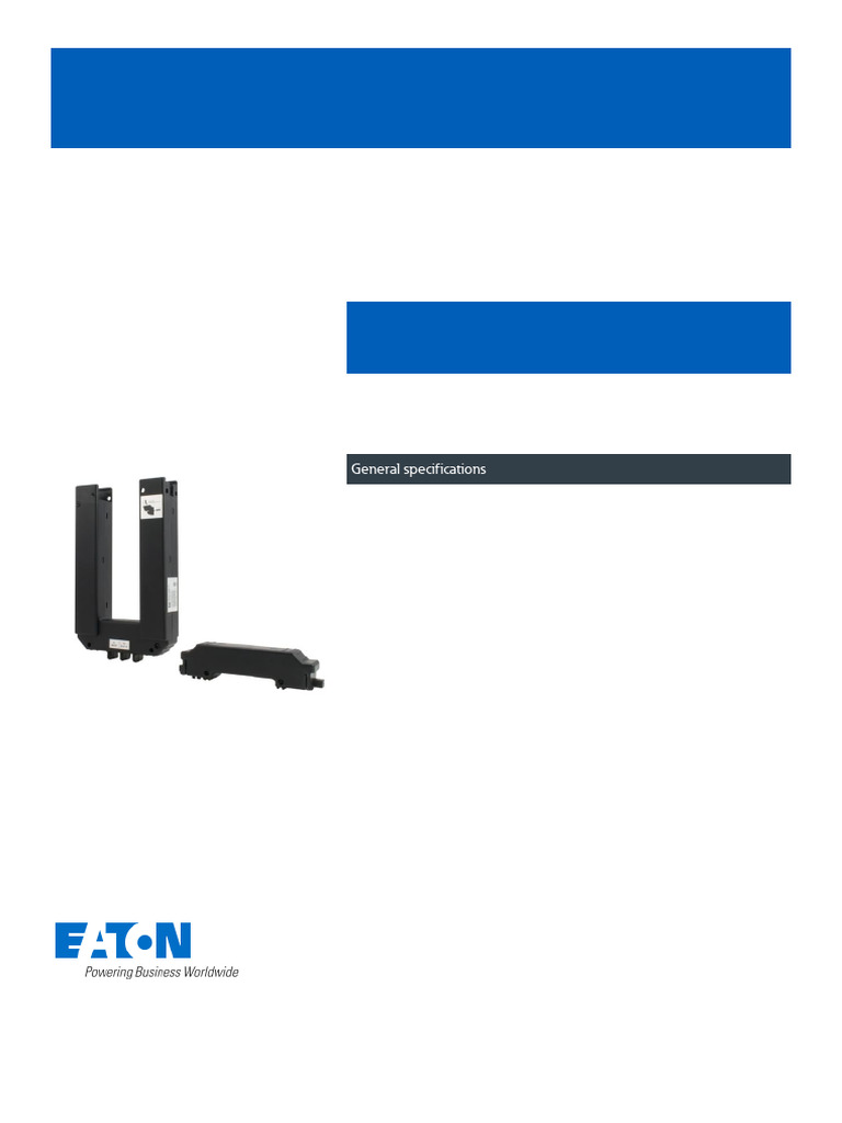 Eaton - CT SP 6 1600 5a | PDF