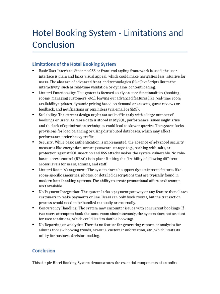 Part-3 (Limitations Conclusion) | PDF