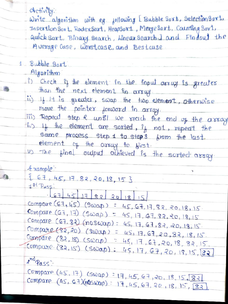 Daa Activity 1 | PDF
