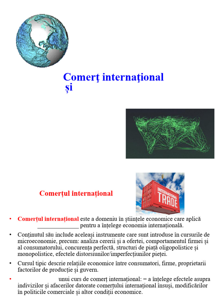 Materiale Comert Actualizate | PDF