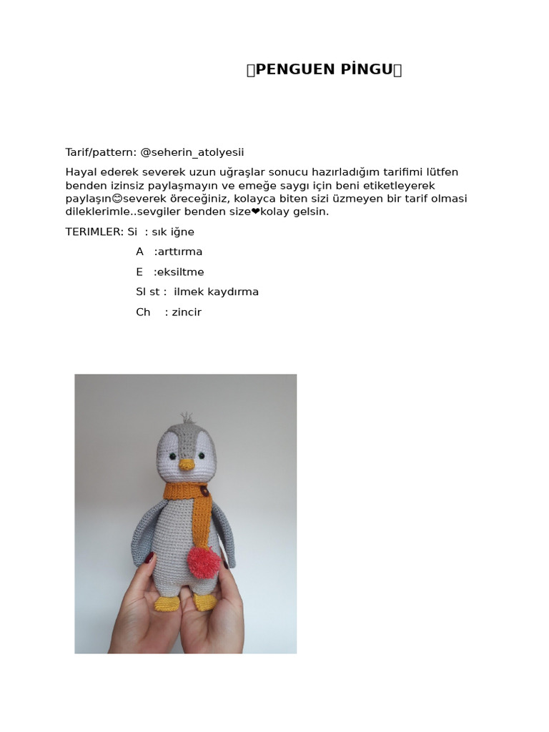 Penguen Pingu-1 | PDF
