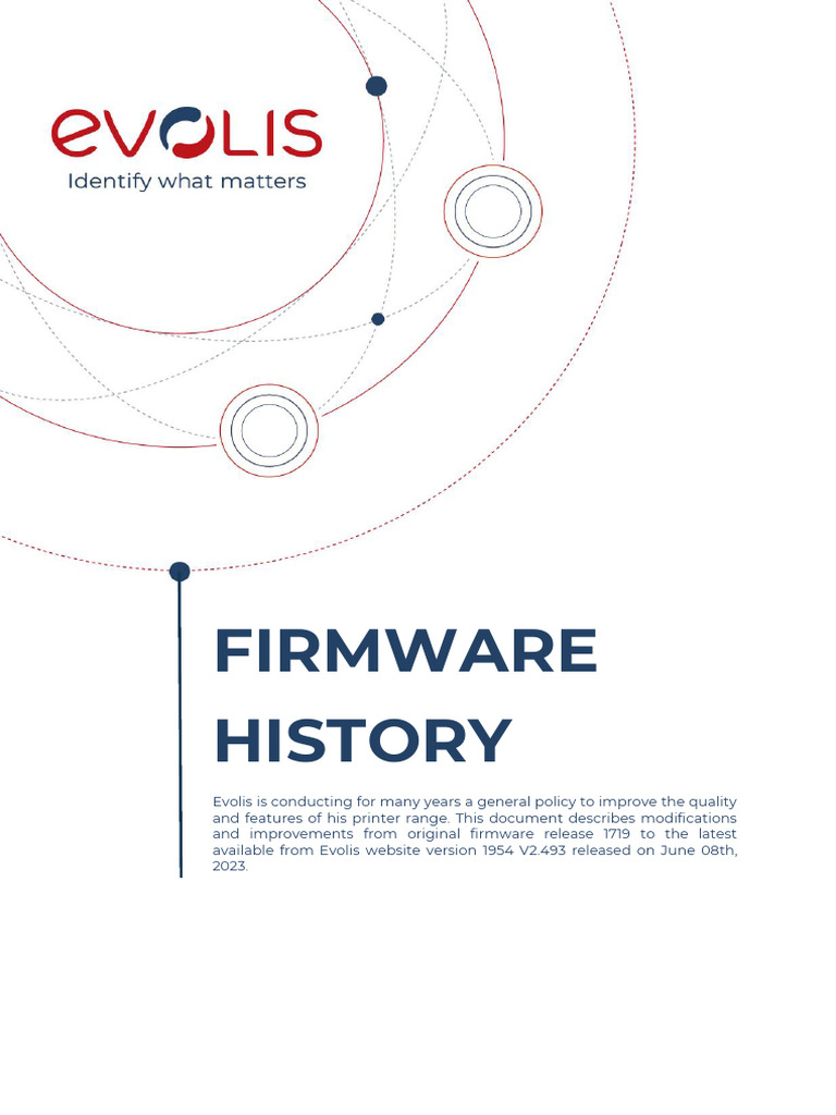 CLM Firmware Version History | PDF