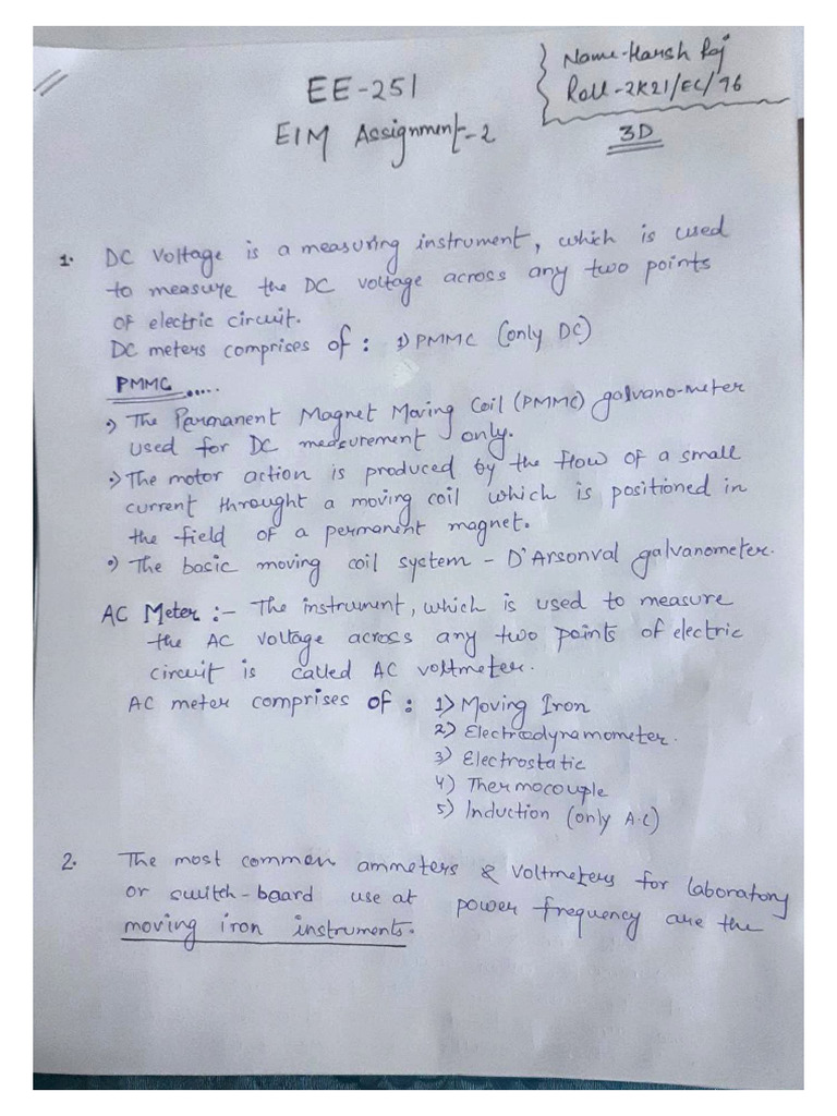 Assignment 2 EIM Sol | PDF