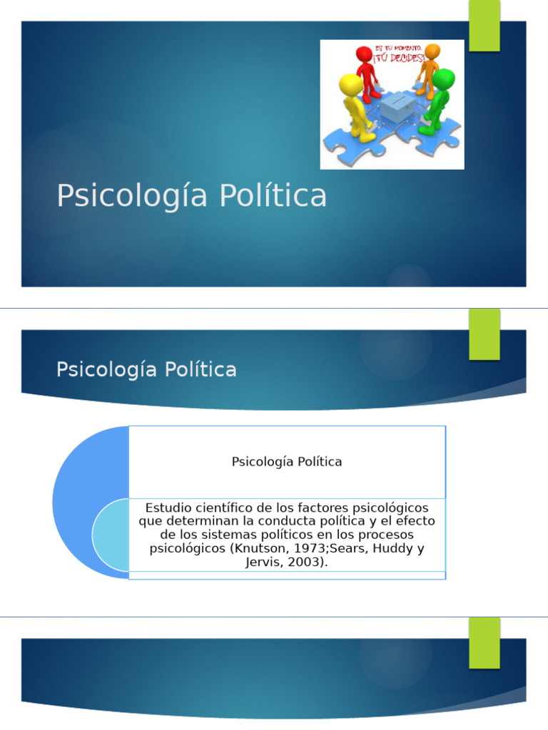 Psicología Política | PDF