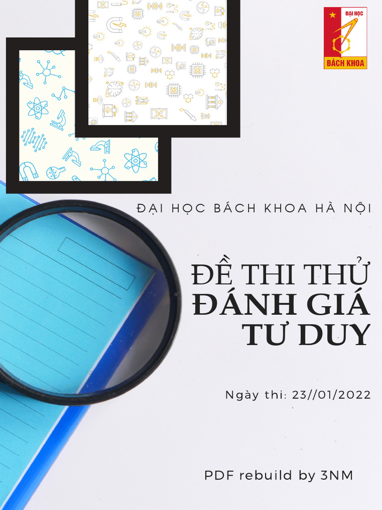 HUST TSA 2022 Đề thi thử 23 01 2022 2 trang | PDF