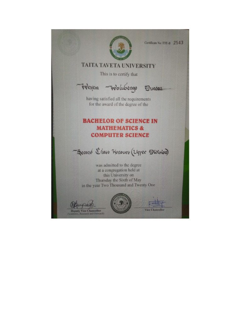 BSC Degree | PDF