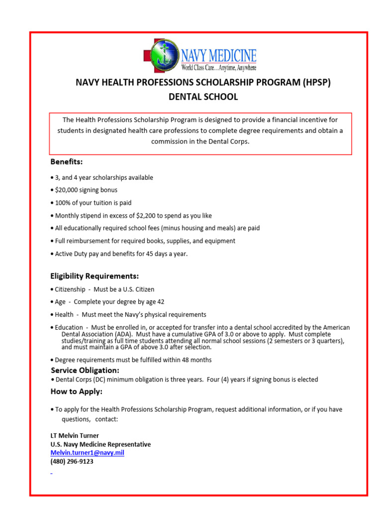 Navy Financial Aid Opportunities | PDF