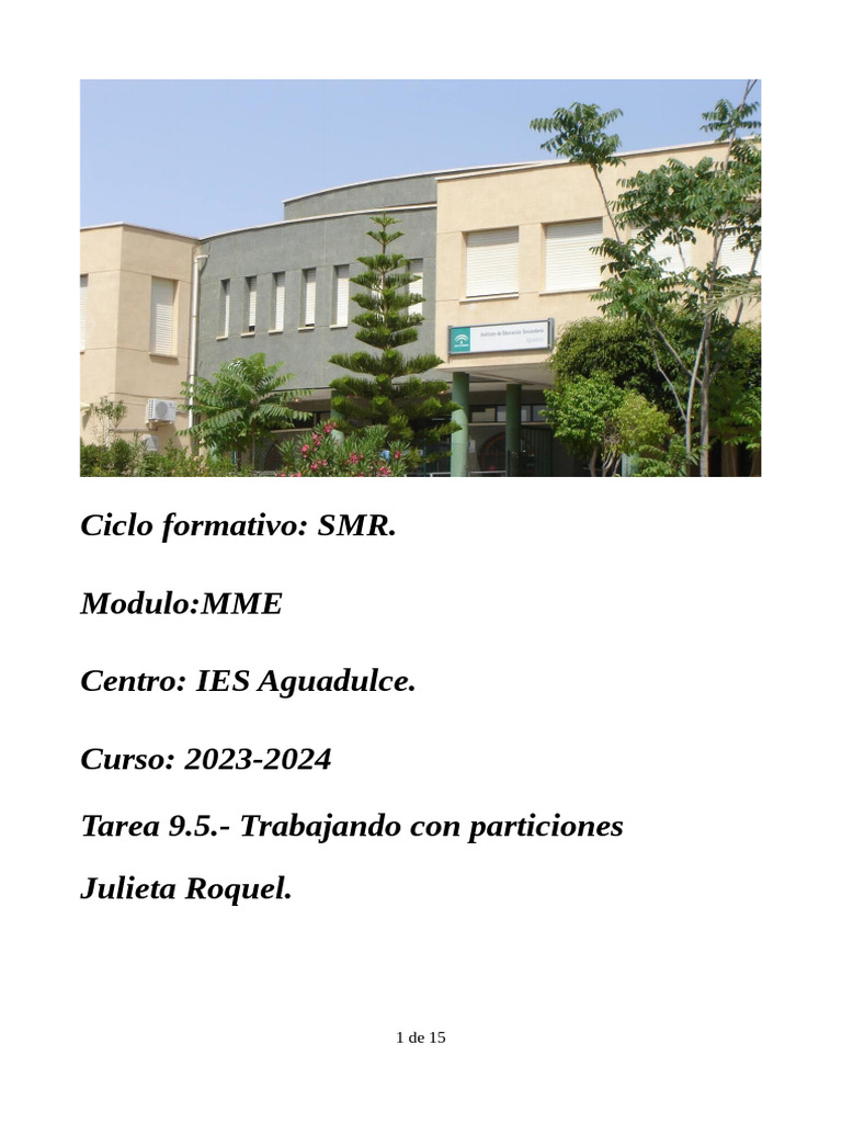 Roquel Julieta - MME T9.5 | PDF